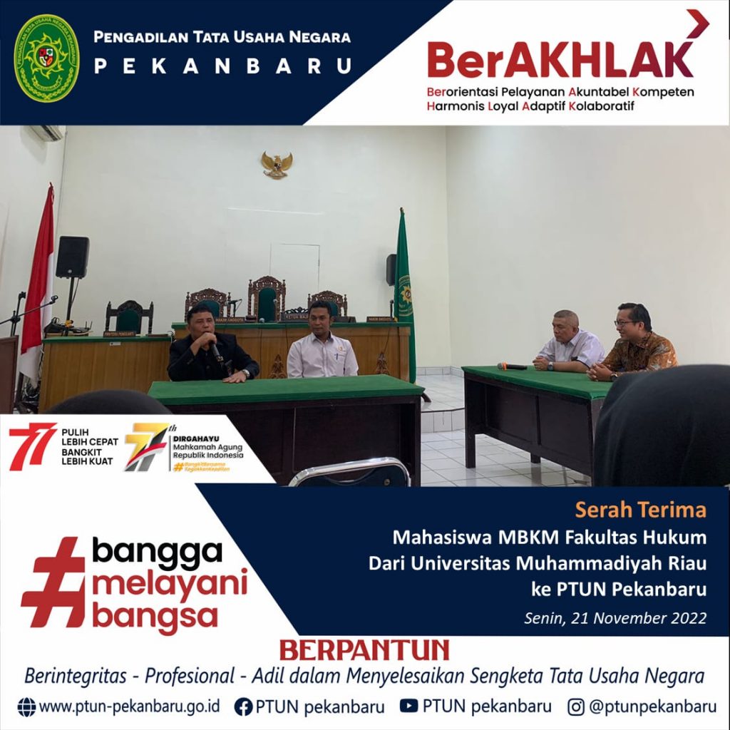 Serah Terima Mahasiswa MBKM (Merdeka Belajar Kampus Merdeka) dari ...
